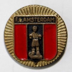 FC Amsterdam badge (lacquer, with signature) | Badges \ Holland