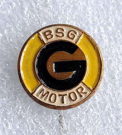 BSG Motor Geithain badge (East Germany, lacquer) | Badges \ Germany