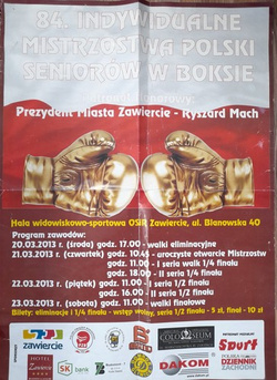 The 84th Individual Polish Boxing Championships (20-23/03/2013 ...