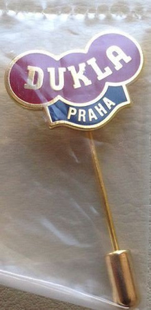 Dukla Prague enamel pin (official product) | Badges \ Czech Republic