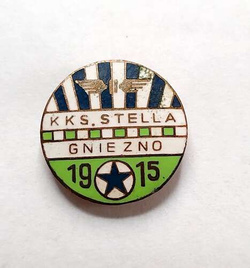 KKS Stella Gniezno badge (enamel) | Badges \ Poland
