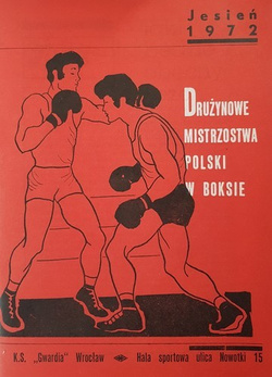 Polish team boxing championship. Autumn 1972. | Sports Books \ Boxing