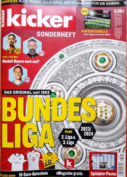 Bundesliga 2023/2024 Fans Guide (Kicker magazine special edition ...