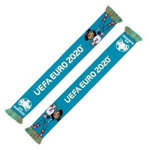 2020 UEFA Euro scarf Skillzy mascot blue (Official Licensed Product ...