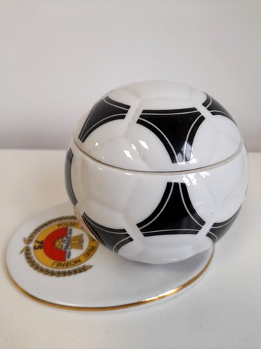 75th Anniversary of Polish Football Association porcelain ball-casket ...