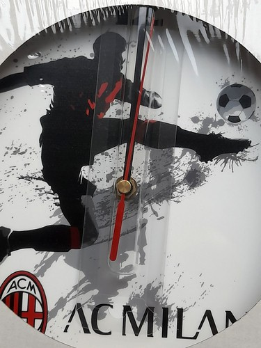 AC Milan clock with crest and football player (official product ...