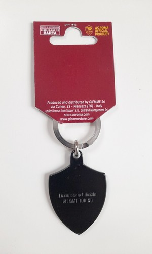 AS Roma crest colour keyring (official product) | Keyrings