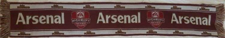 Arsenal FC scarf (11) | Scarves \ Clubs