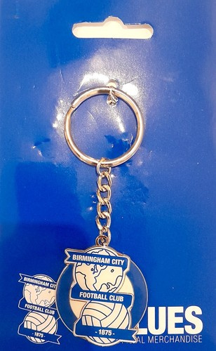 Birmingham City FC crest one-side keyring (official product) | Keyrings