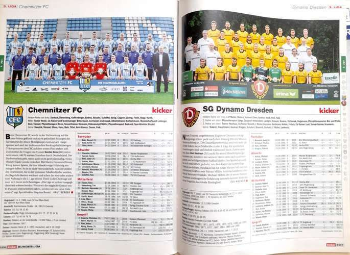 Bundesliga 2015/2016 Fan's Guide (kicker magazine) | Magazines ...