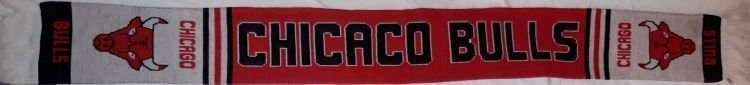 Chicago Bulls men's basketball scarf | Scarves \ Clubs