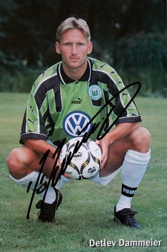 Detlev Dammeier (VfL Wolfsburg) photo with original autograph | Photos ...
