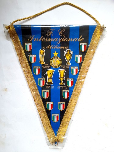 FC Internazionale Milano domestic and European trophies pennant (big ...