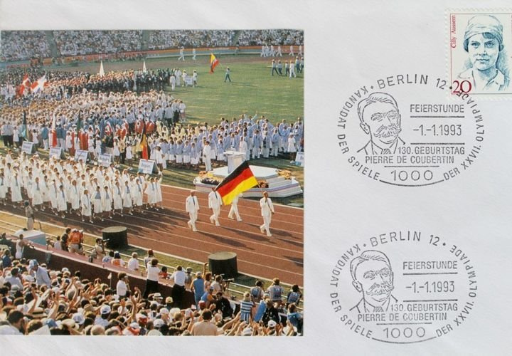 FDC Envelope Berlin 2000 Summer Olympic Games Candidate (Germany ...