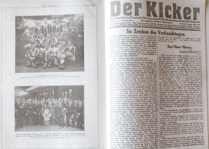 Football adventure. 90 years of "Kicker" magazine (special edition ...