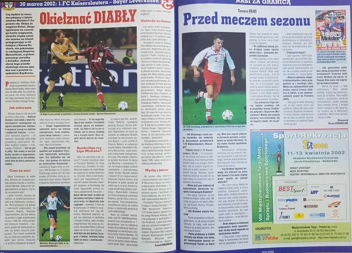 Football weekly - year 2002 (complete, 52 issues in hard cover ...