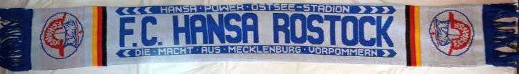 Hansa Rostock scarf | Scarves \ Clubs