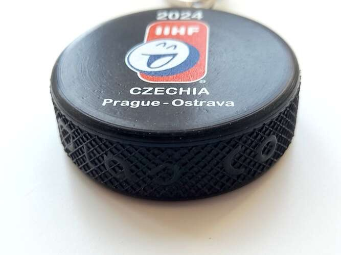 IIHF Ice Hockey World Championship 2024 Czech Republic mini puck ...