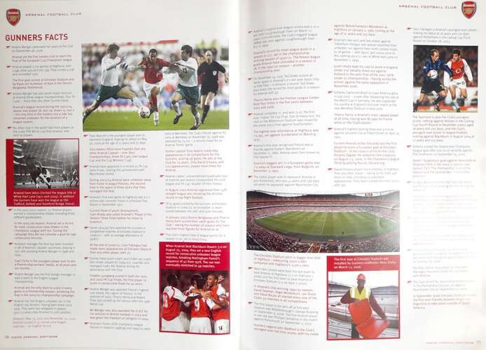 Inside Arsenal 2007/2008 official guide | Sports Books \ Football ...