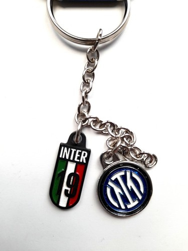 Inter Milan new crest and scudetto keyring (official product) | Keyrings