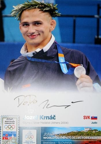 Jozef Krnac (judo) - Olympic Silver Medalist Athens 2004 (with original ...