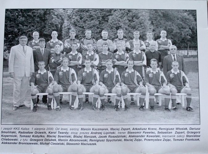 KKS Kalisz guide of Autumn round 2000 | Sports Books \ Football \ Poland
