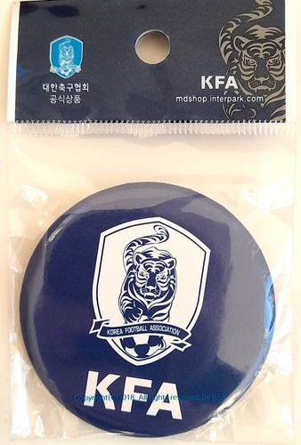 Korea Football Association KFA crest big button badge (official product ...