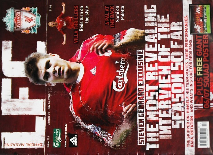 LFC Official Magazine October / November 2006 | Football Programmes ...