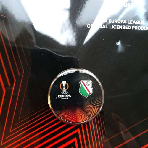 Legia Warsaw UEFA Europa League 2021/2022 badge (official licensed ...
