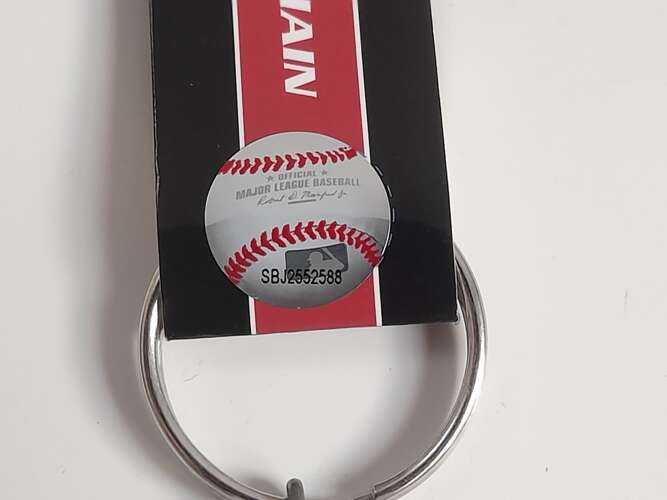 New York Yankees baseball MLB, navy blue keyring (official product ...