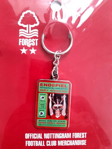 Nottingham Forest European Champions Cup Final 1979 keyring (official ...