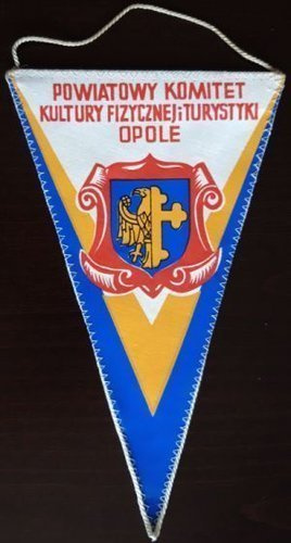 Pennant 50 years of the Polish Fencing Association | Pennants \ Polish ...