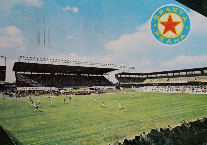 Postcard of Letna Stadium in Prague | Photos / Postcards