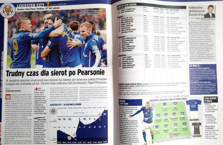 Premier League 2015/2016 Fans Guide (Przeglad Sportowy) | Magazines ...