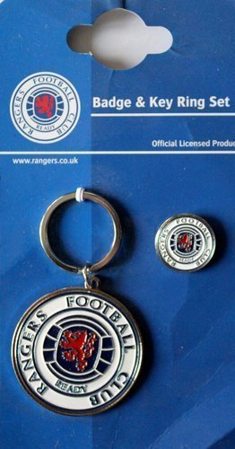 Rangers FC badge & key ring set (official licensed product) | Badges ...