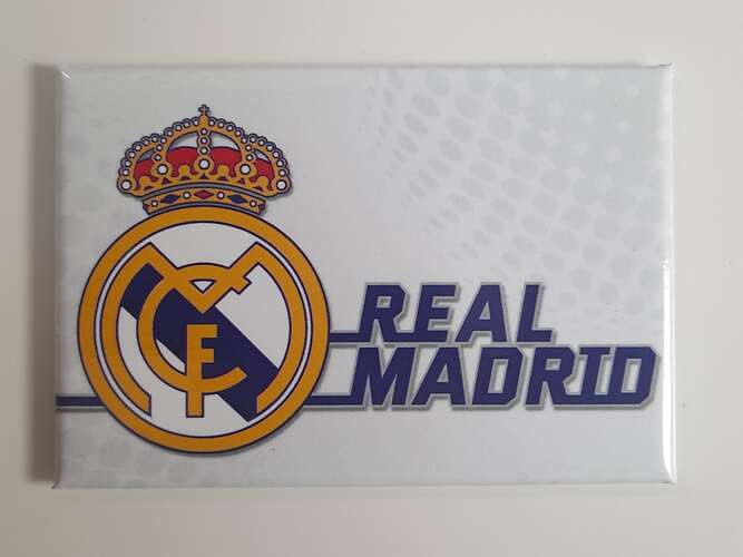 Real Madrid CF magnet with crest (official product) | Other sports items