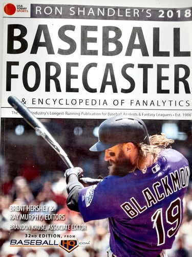 Ron Shandler's 2018 Baseball Forecaster (USA) | Sports Books \ Others ...