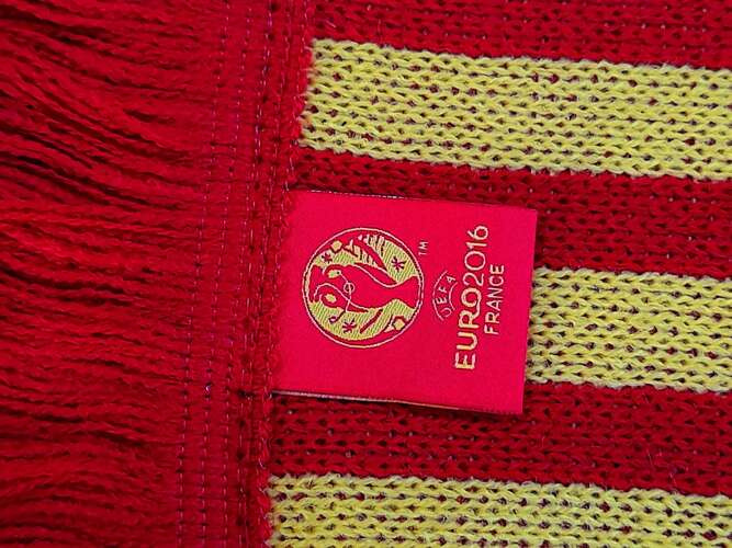 Spain National Football Team UEFA Euro 2016 scarf (official product ...