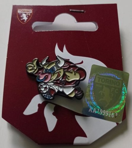 Torino FC mascot bull (Official Licensed Product) | Badges \ Italy
