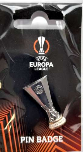 Trophy UEFA Europa League pin badge (Official Licensed Product ...