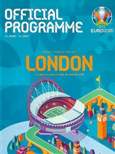 UEFA Euro 2020 London Official Programme | Football Programmes ...