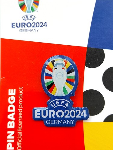 UEFA Euro 2024 Germany logo with the name pin badge (official licensed ...