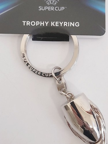 UEFA European Super Cup Trophy key ring (official product) | Keyrings