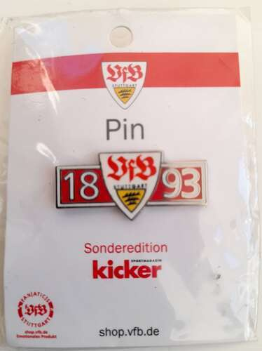 VfB Stuttgart crest with founding year badge (official product ...