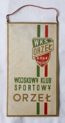 WKS Orzel Lodz pennant | Pennants \ Polish Clubs