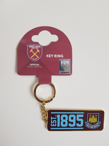 West Ham United keyring - plate with date of established (official ...