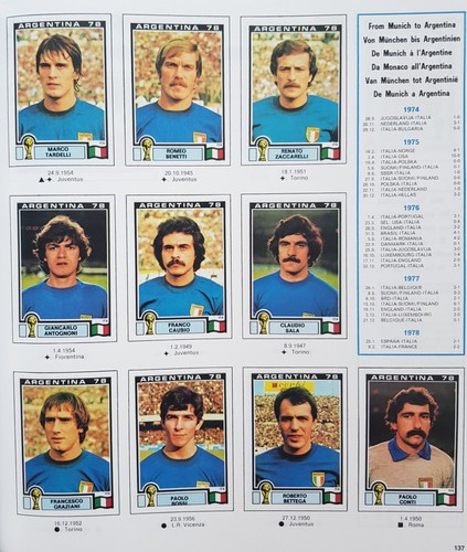 World Cup. Panini Football Collections. 1970-2022 | Sports Books ...