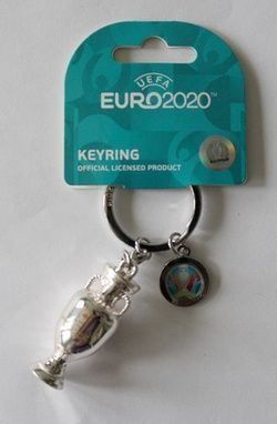 Keyring UEFA Euro 2020 Cup (official product) | Euro 2024 Germany Keyrings