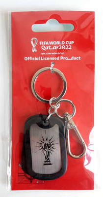 FIFA World Cup Qatar 2022 2.5D keyring with trophy & emblem (Official Licensed Product) | Qatar ...