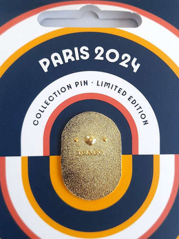 Summer Olympic Games Paris 2024 official logo badge (official licensed ...